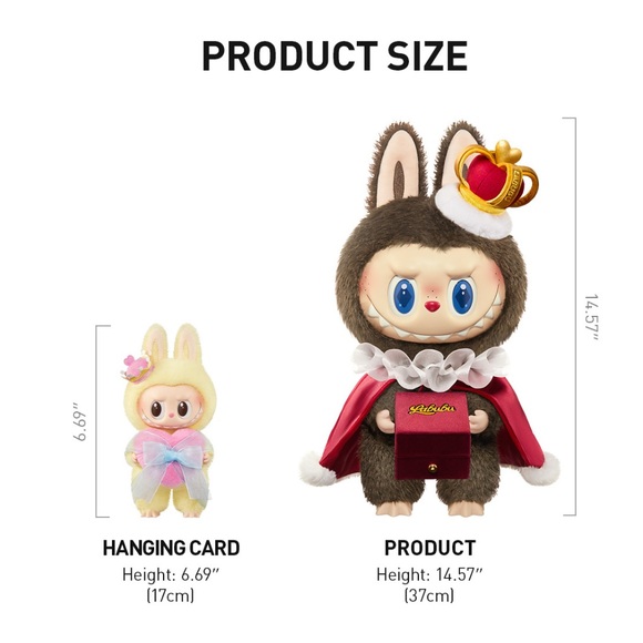 POP MART | Accessories | The Monsters King Labubu Lets Checkmate Series ...